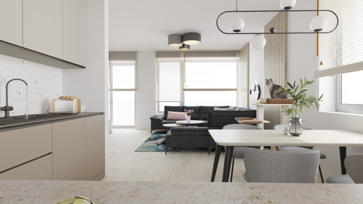 cierny luster jedalen | JASNA design